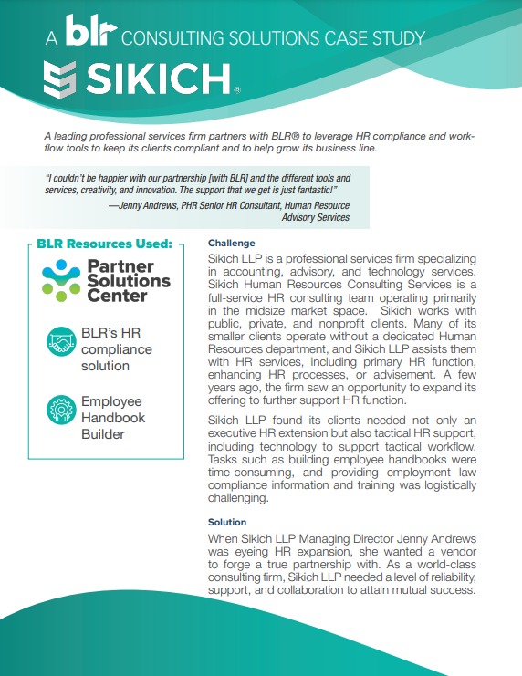 A BLR consulting solutions case study – BLR