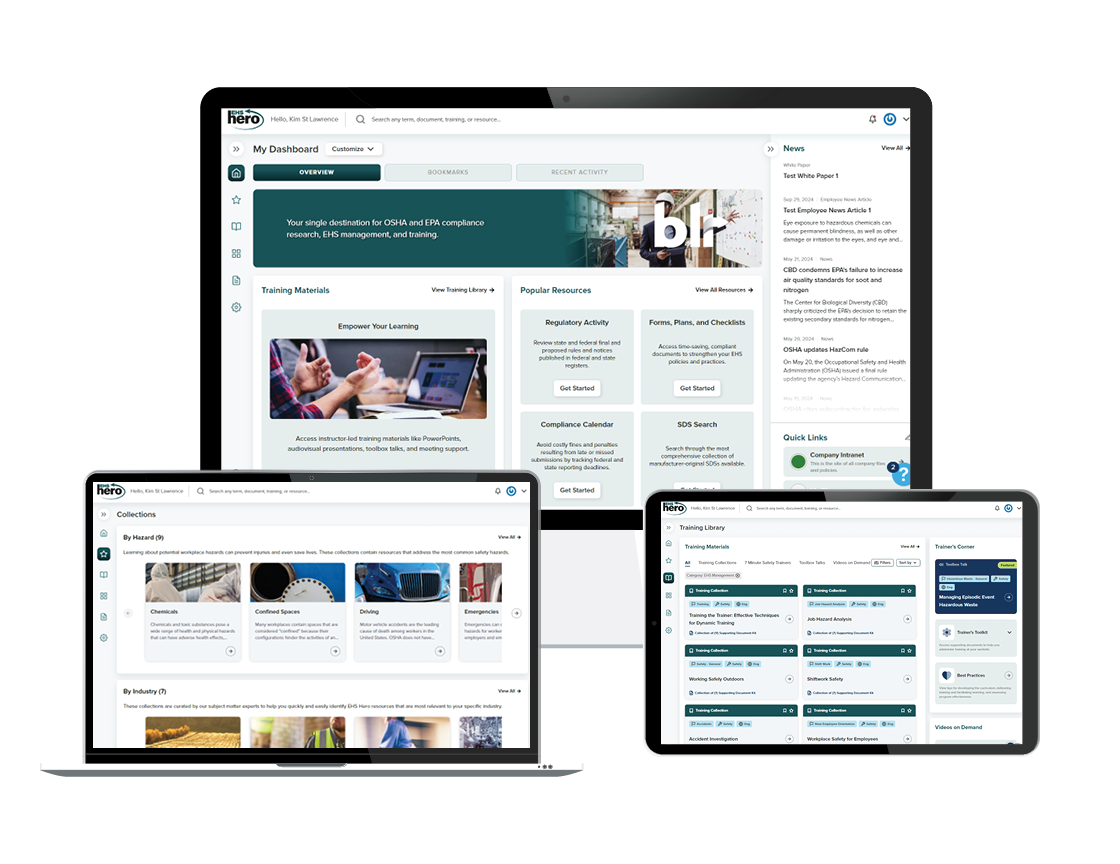 EHS Hero product trial – BLR